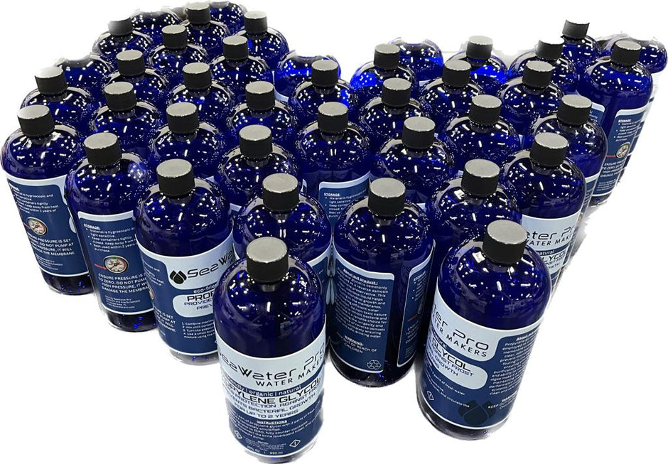 Watermaker: 40 GPH Dual Membrane, AC 110-220 V. 970 W. | SeaWater Pro