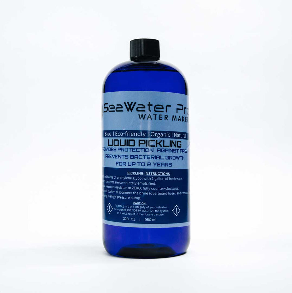 Watermaker: 40 GPH Dual Membrane, AC 110-220 V. 970 W. | SeaWater Pro