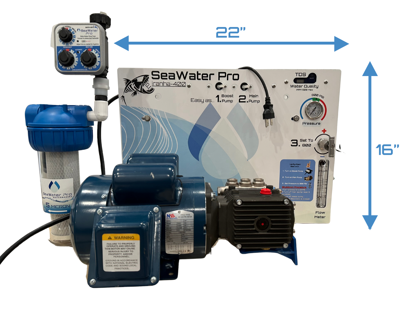 Compact Watermakers | Marine Watermakers | SeaWater Pro