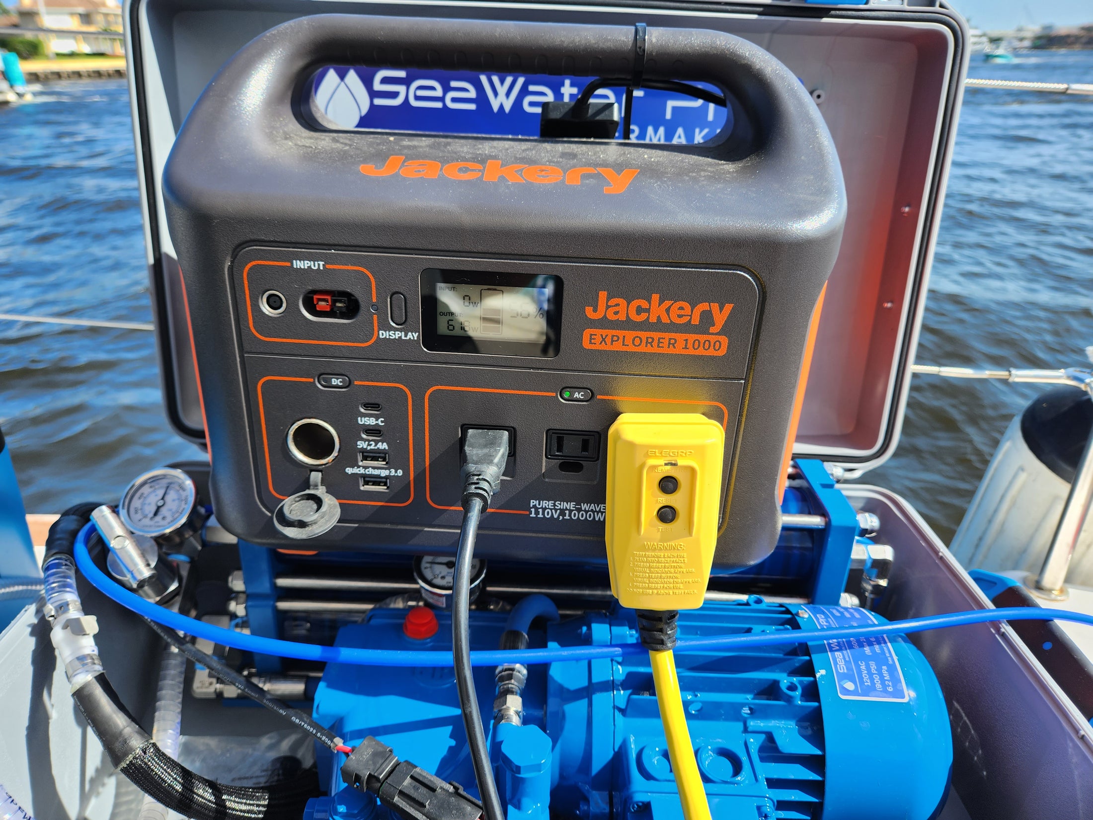 Mini Portable Watermaker AC Powered | SeaWater Pro