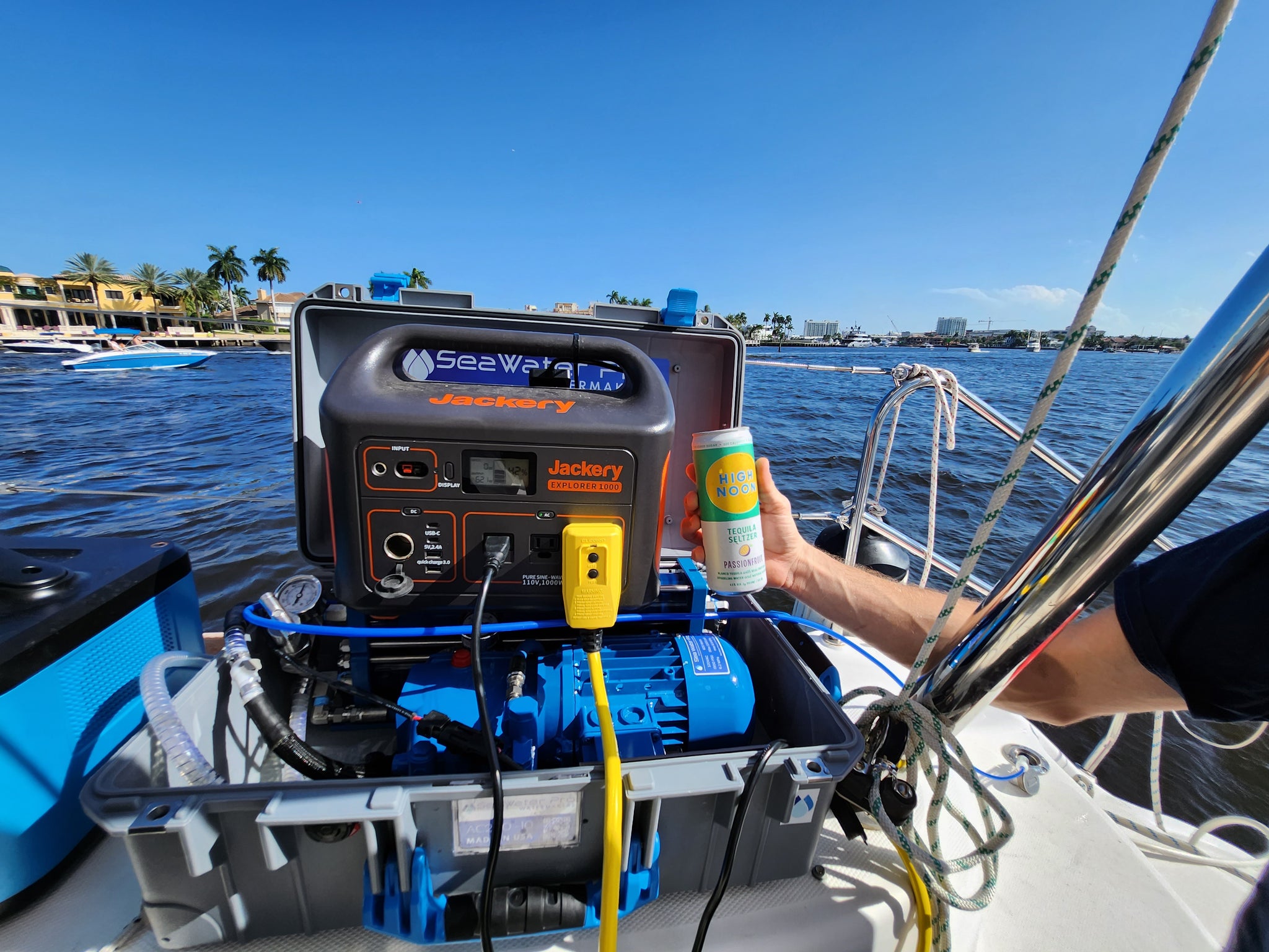 Mini Portable Watermaker AC Powered | SeaWater Pro