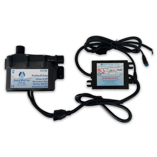 Watermaker: DC 12V. 600 W. 17 GPH Single Membrane | SeaWater Pro
